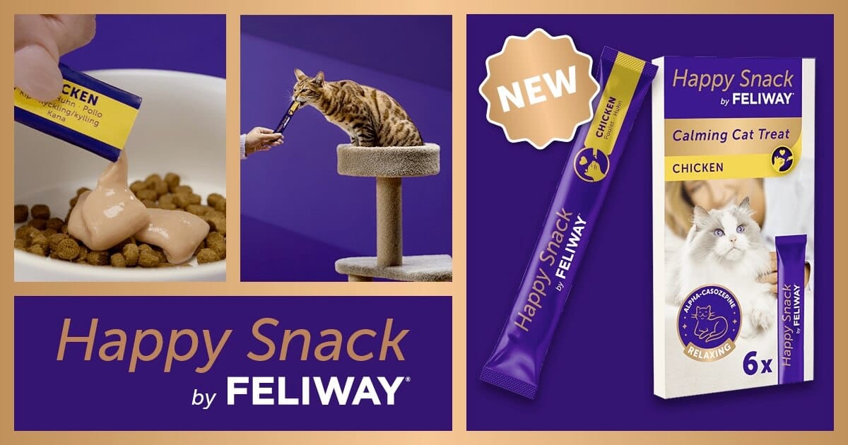 Happy Snack by FELIWAY | Krämigt snack med rogivande effekt